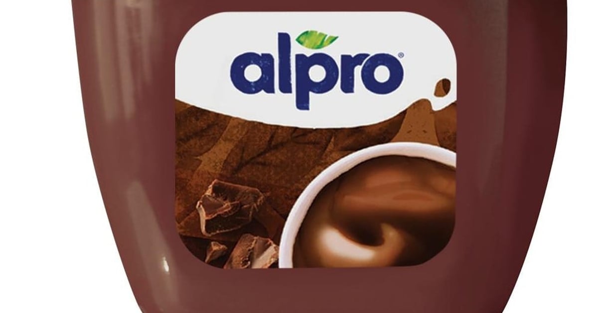 Alpro Soy dessert with dark chocolate flavor