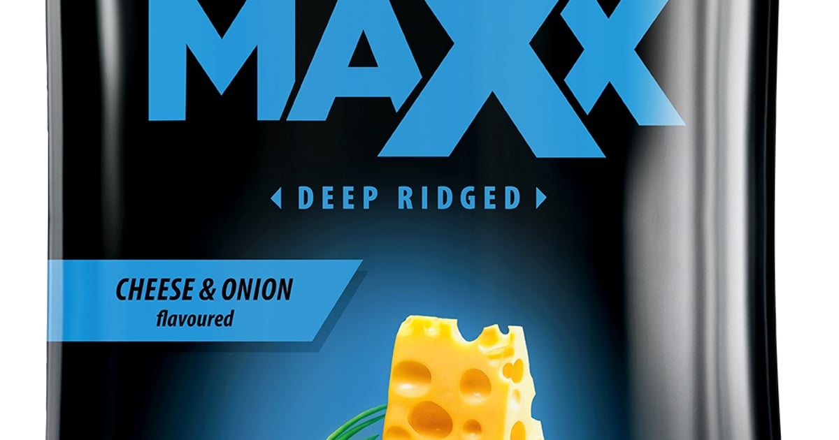 Lay's Chipsy maxx cibule a sýr