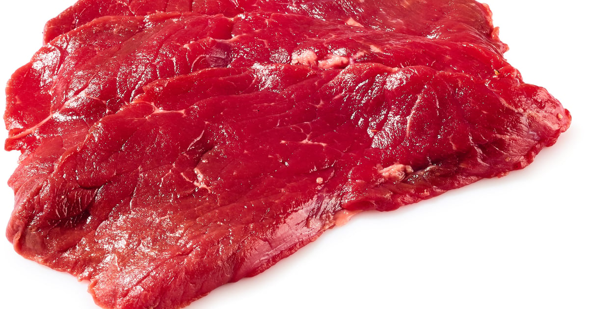 TRMS BIO Minute Steak Beef Leg Slice