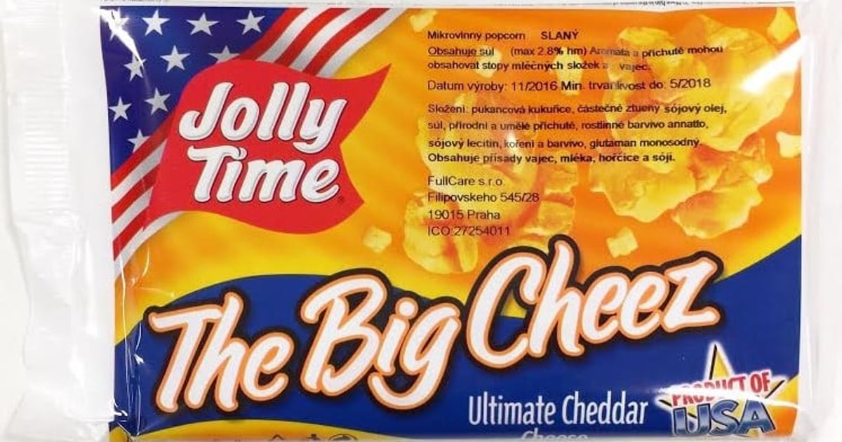 Jolly Time The Big Cheez popcorn
