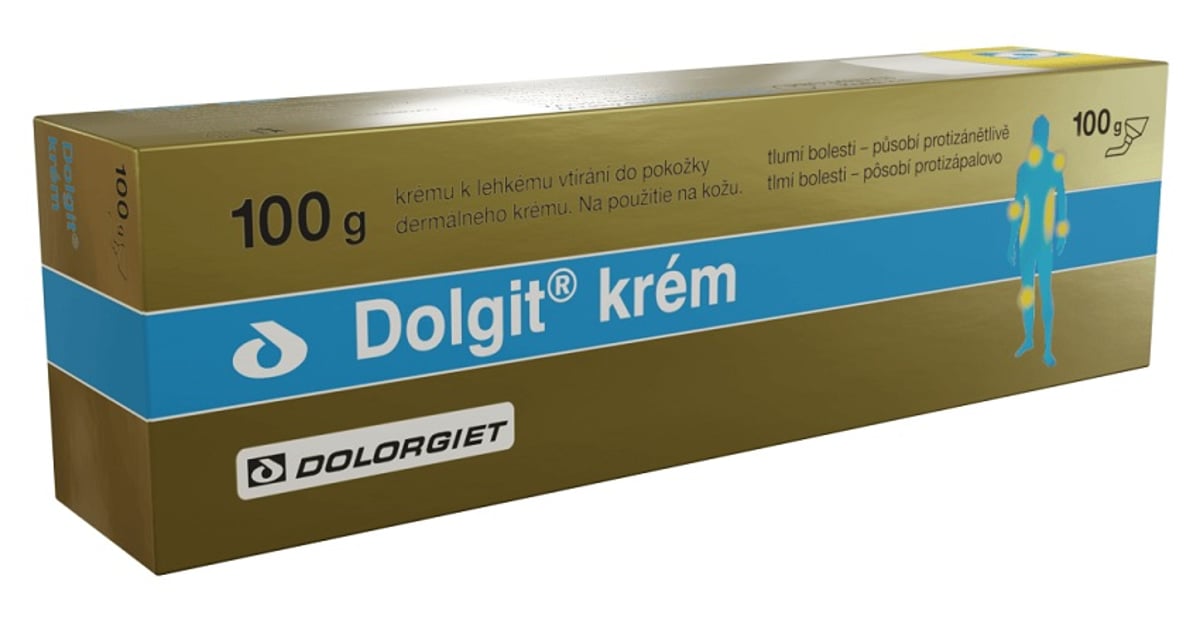 DOLGIT 50MG / G cream 100G