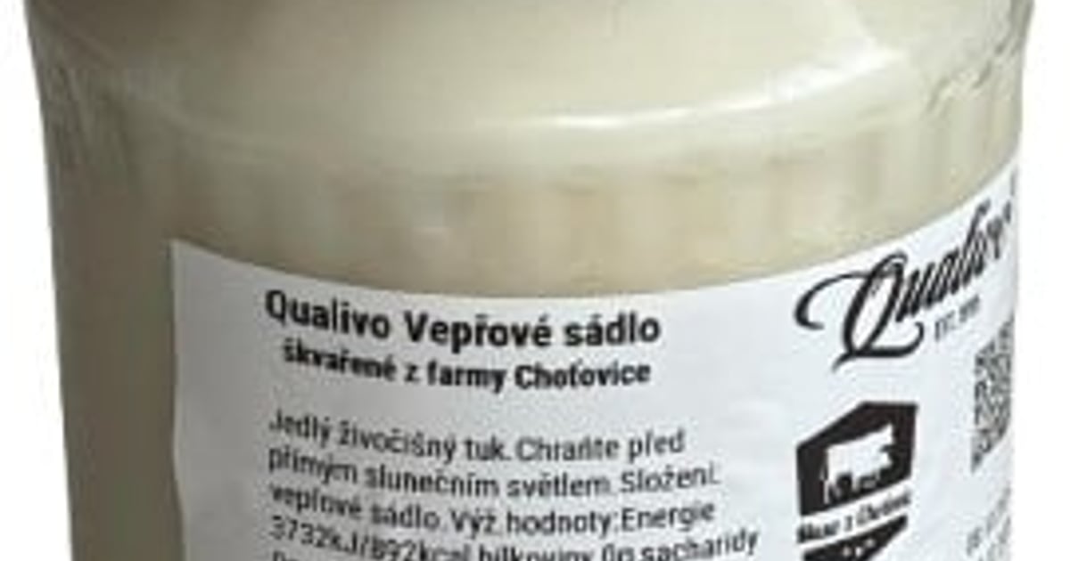 Qualivo Vepřové sádlo škvařené
