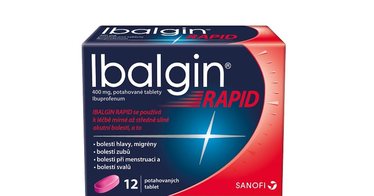 IBALGIN RAPID 400MG potahované tablety 12 I