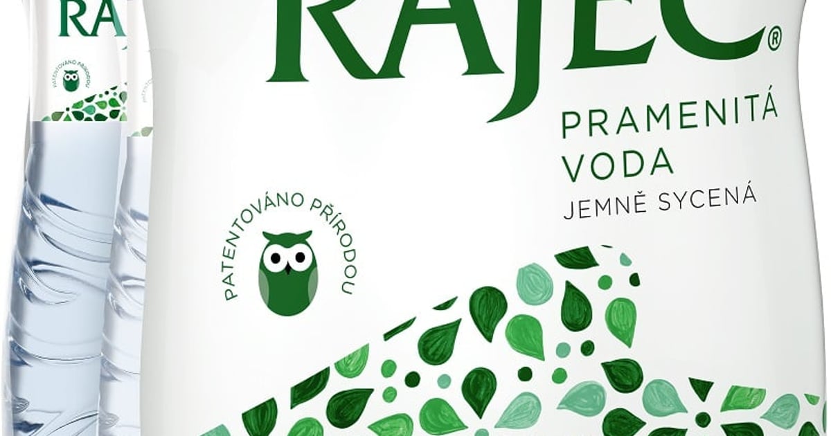 Rajec Jemně perlivá voda (6×1,5l)