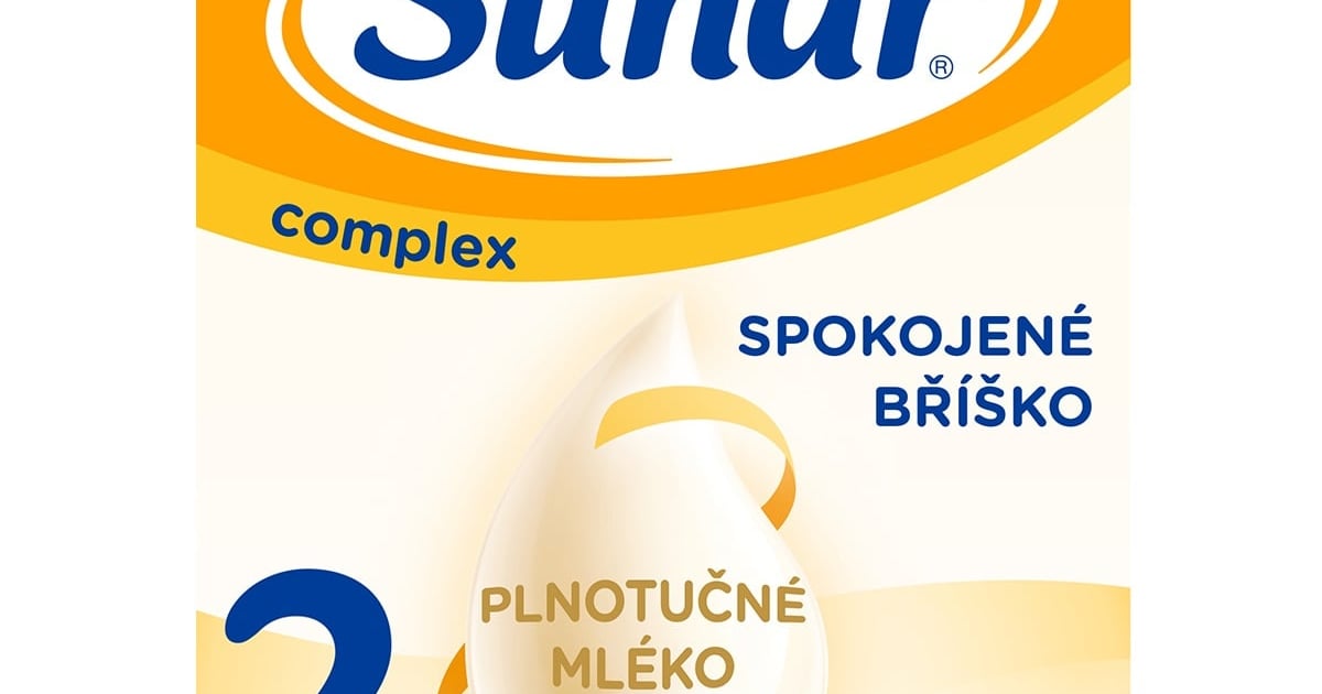 Sunar Complex 2 pokračovací kojenecké mléko