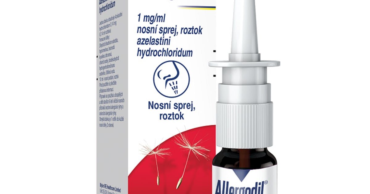 ALLERGODIL 1MG/ML Nosní sprej, roztok 1X10ML