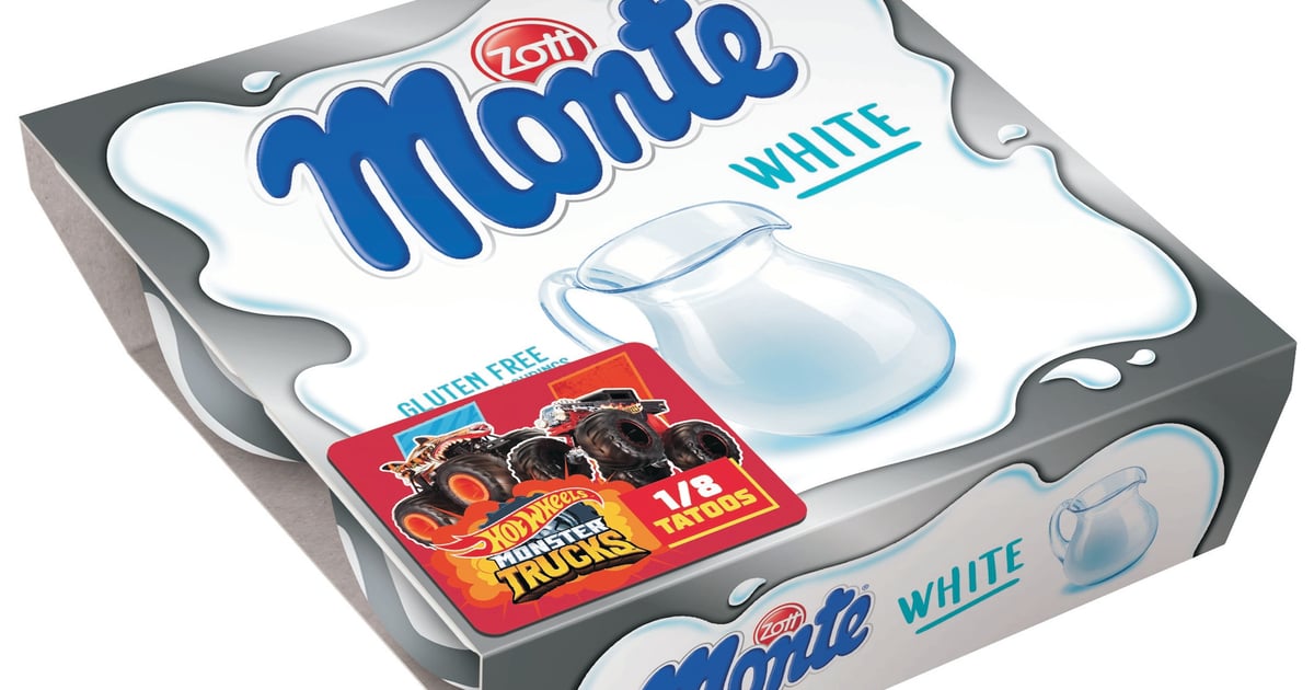 Zott Monte White 4×55 g