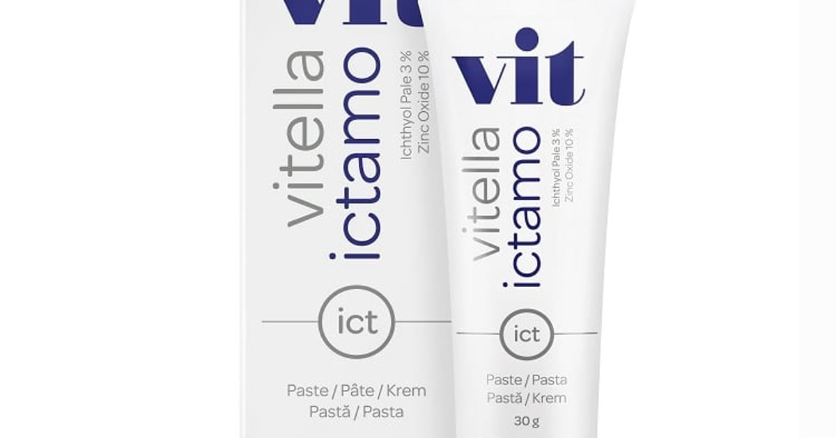 Vitella Ictamo pasta s bílým ichthyolem 30g