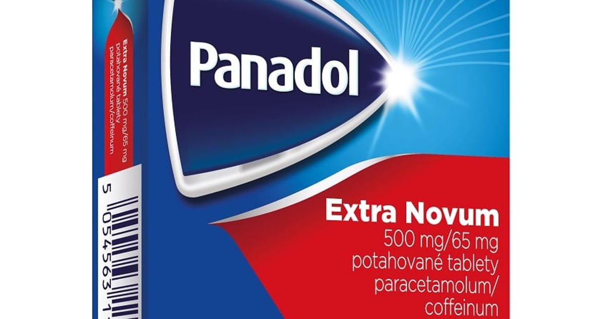 PANADOL EXTRA NOVUM 500MG/65MG Potahovaná tableta 24