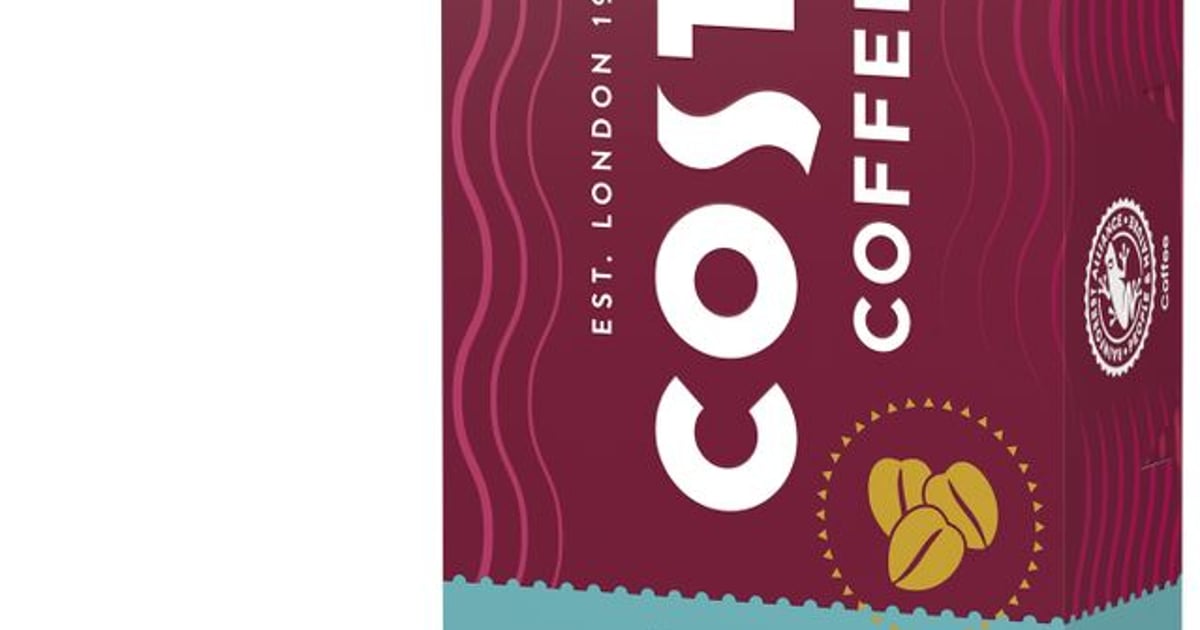 Costa Coffee Decaf Blend Espresso pražená mletá káva bez kofeinu v ...