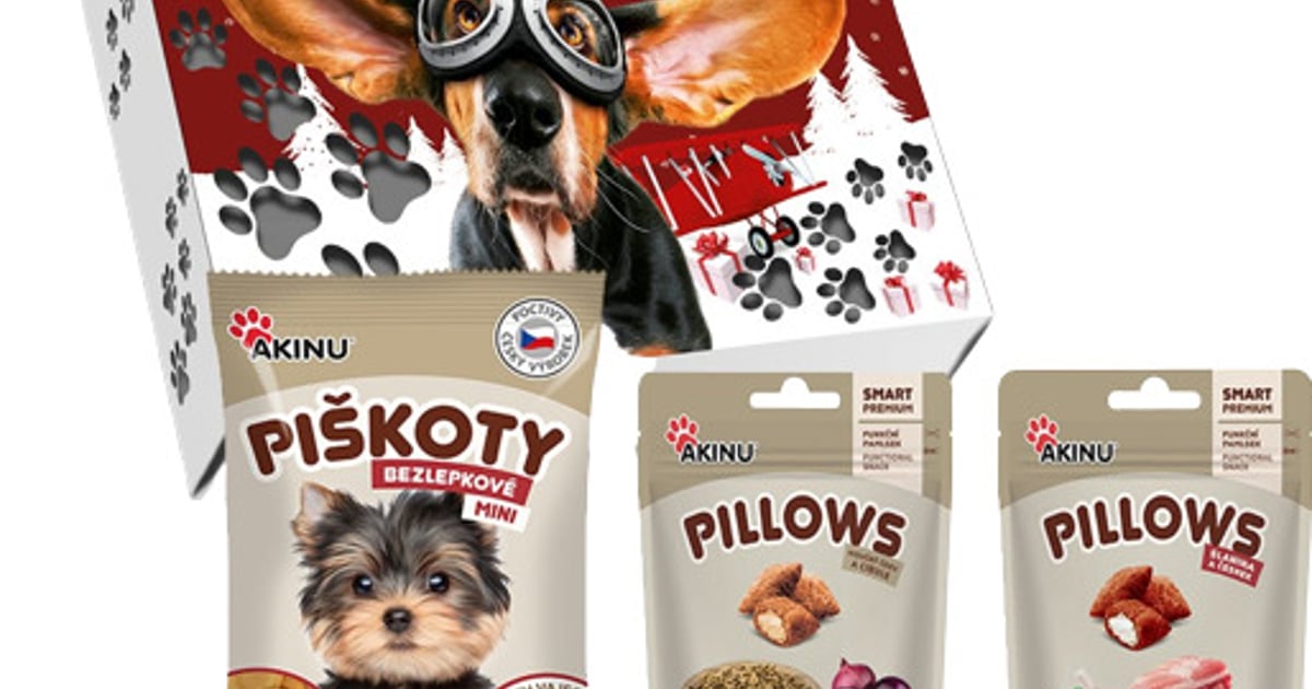 Akinu Vánoční mini multík pro psa