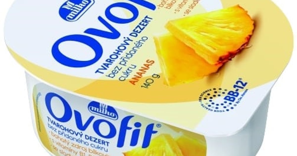 Milko Ovofit dezert ananasový