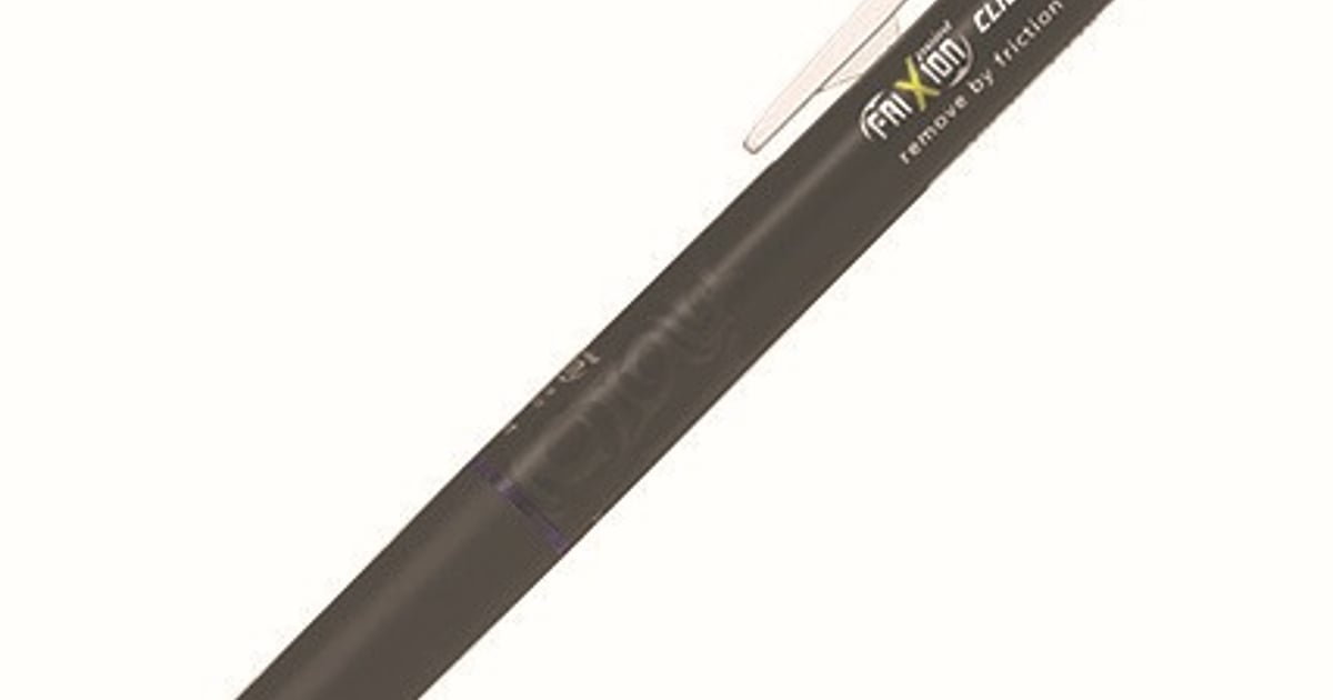 Pilot FriXion Point Clicker, modrý gumovací roller, šířka hrotu 0,5 mm