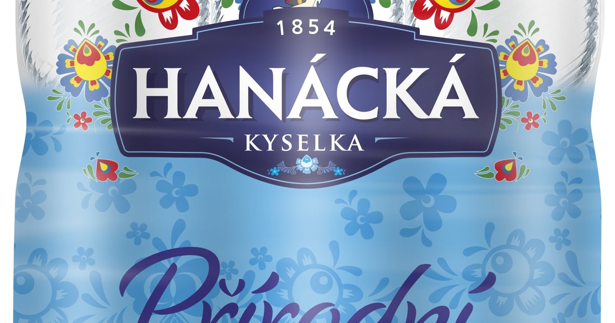 Hanácká kyselka Přírodní PET (6×1,5 l)