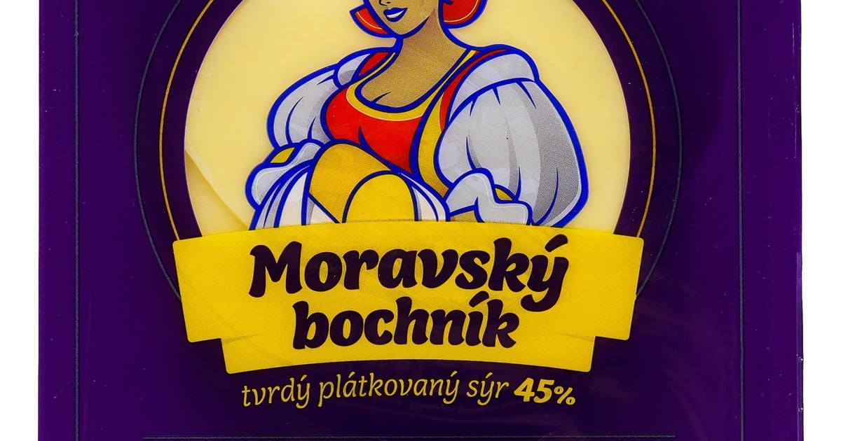 Lacrum Moravský bochník sýr plátkový