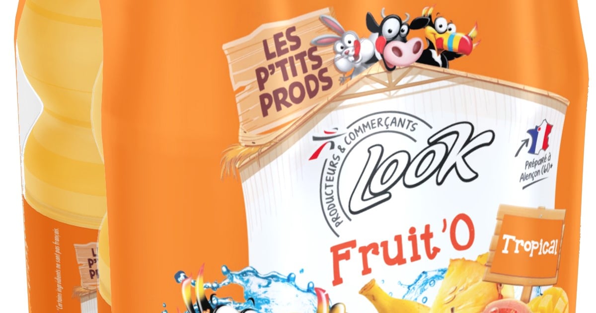 Look Fruit’o Tropical nápoj 4 × 200ml