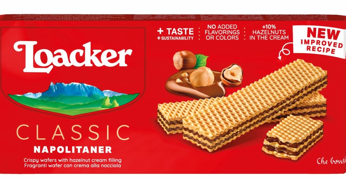 Loacker Classic Napolitaner oplatky