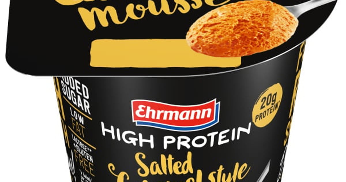 Ehrmann High Protein Mousse Salted Caramel Style