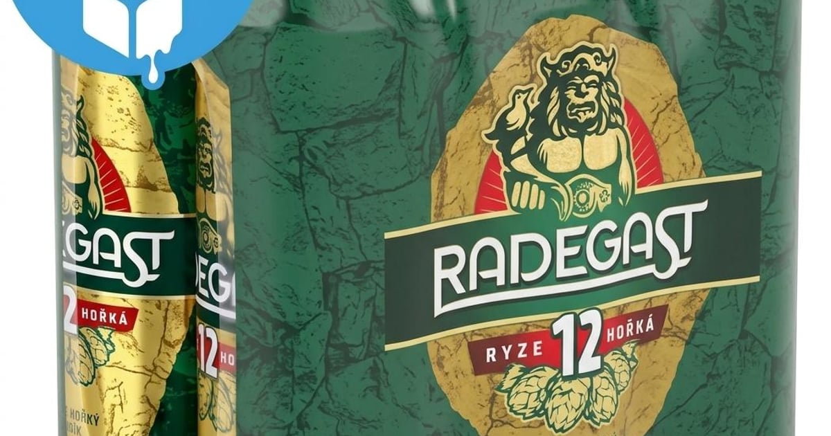 Radegast Ryze Hořká 12 plech 6×0,5 l