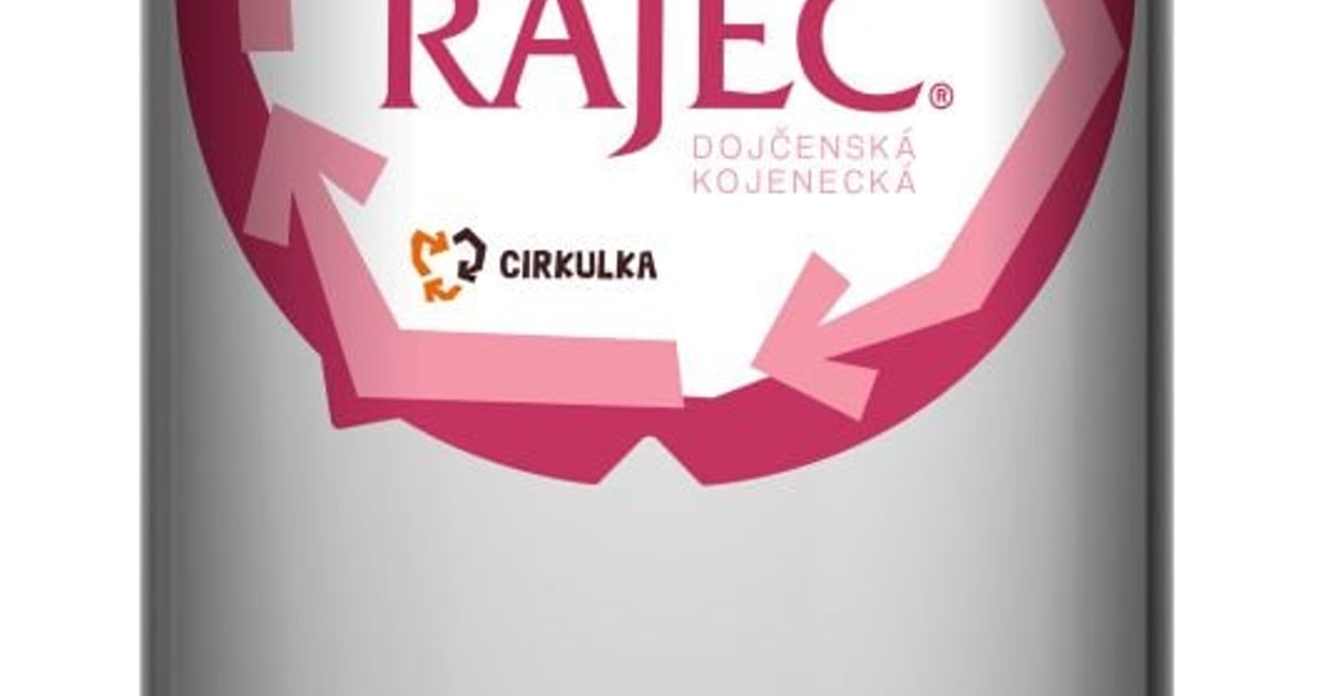 Cirkulka Rajec kojenecká voda sklo