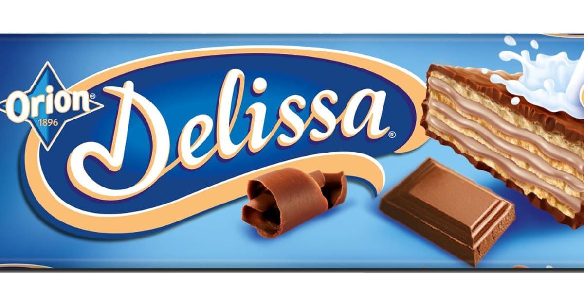 Delissa Oplatka s kakaovou náplní máčená v mléčné čokoládě