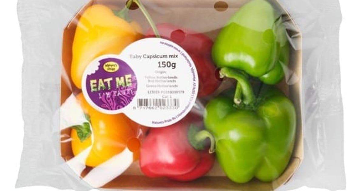 Baby papriky mix (zn. EAT ME), balení