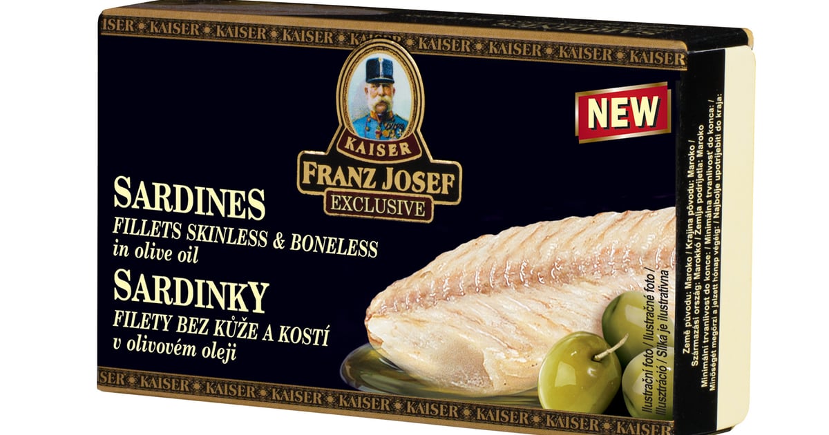 Franz Josef Kaiser Sardinky filety v olivovém oleji