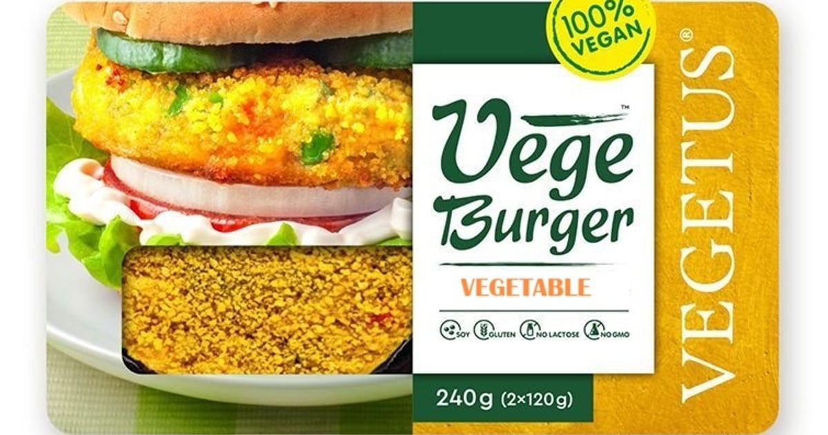 Vegetus VegeBurger vegetable