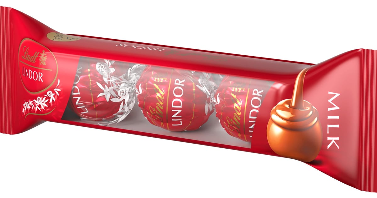 Lindt Bonboniéra LINDOR čokoládové pralinky mléčné trio
