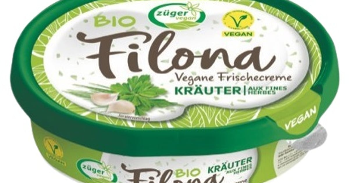 Züger Frischkäse BIO Filona čerstvá bylinková pomazánka