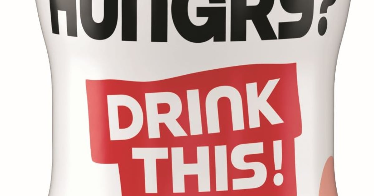 Zott Hungry? Drink This! Nápoj s jahodovou příchutí
