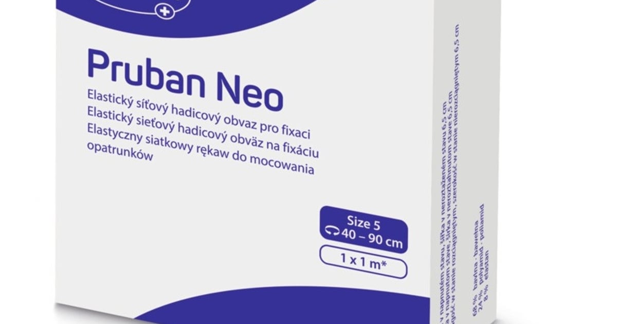 Pruban Neo elastický hadicový obvaz č.5 1m 40-90cm