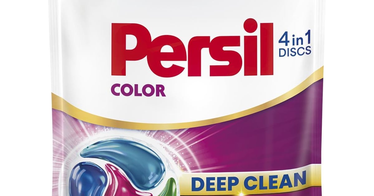 Persil Deep Clean 4v1 Discs Color washing capsules