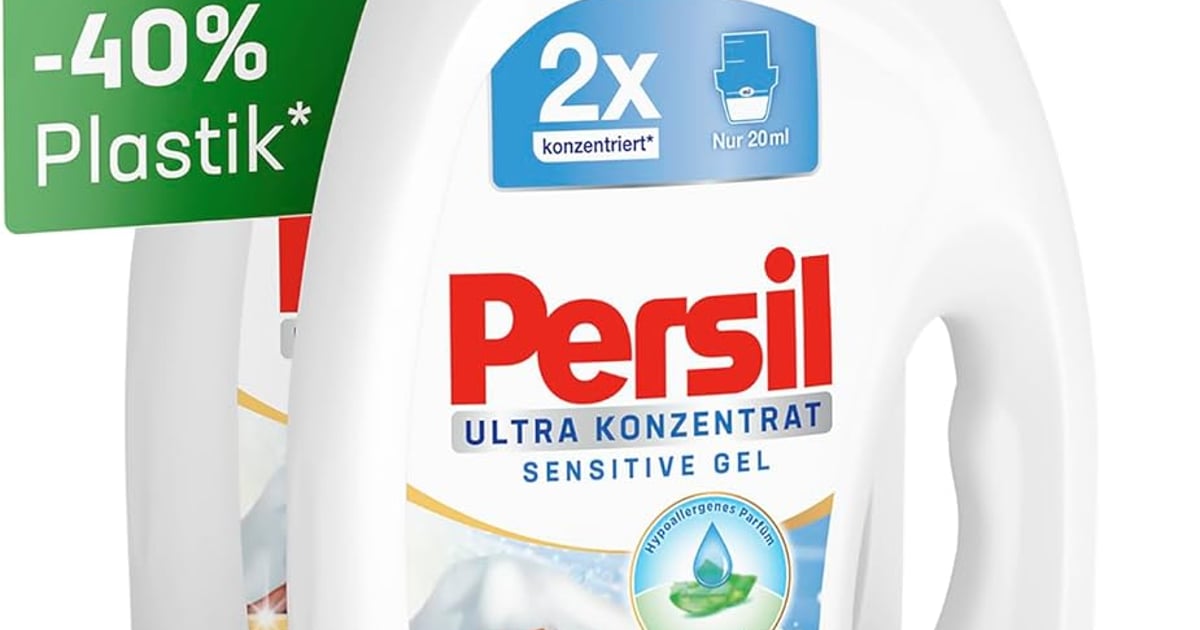 Persil Sensitive Ultra koncentrovaný prací gel (2×1,24 l)