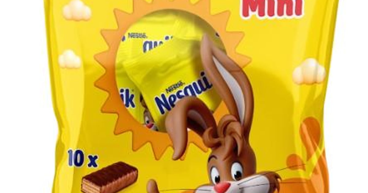 Nestlé Nesquik Mini oplatky v mléčné čokoládě