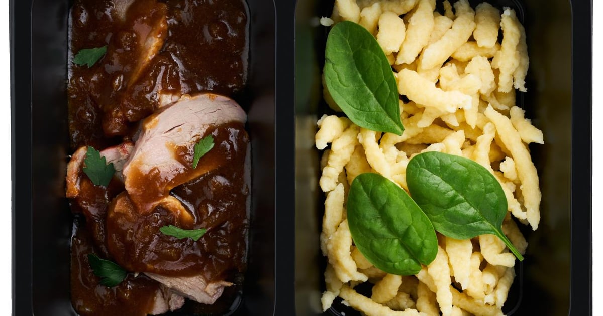 FitKitchen Duck Breast in Demi-Glace Sauce with Egg Spaetzle