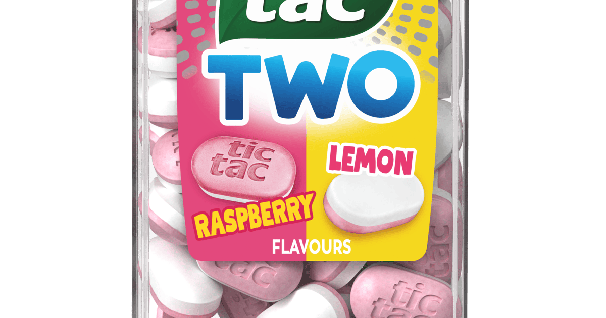 Tic Tac Two malina a citron