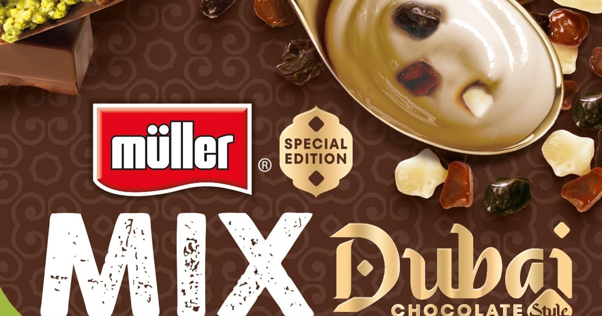 Müller Mix Jogurt Dubai style