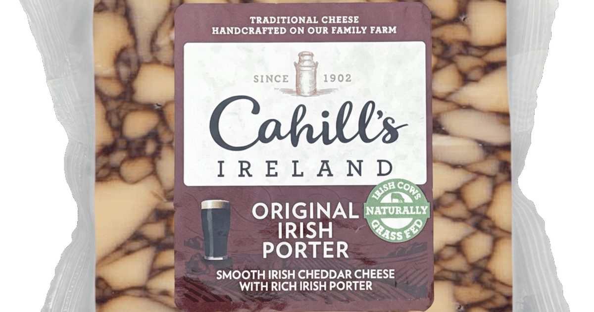 Cahill´s Original Irish Porter cheddar bloček