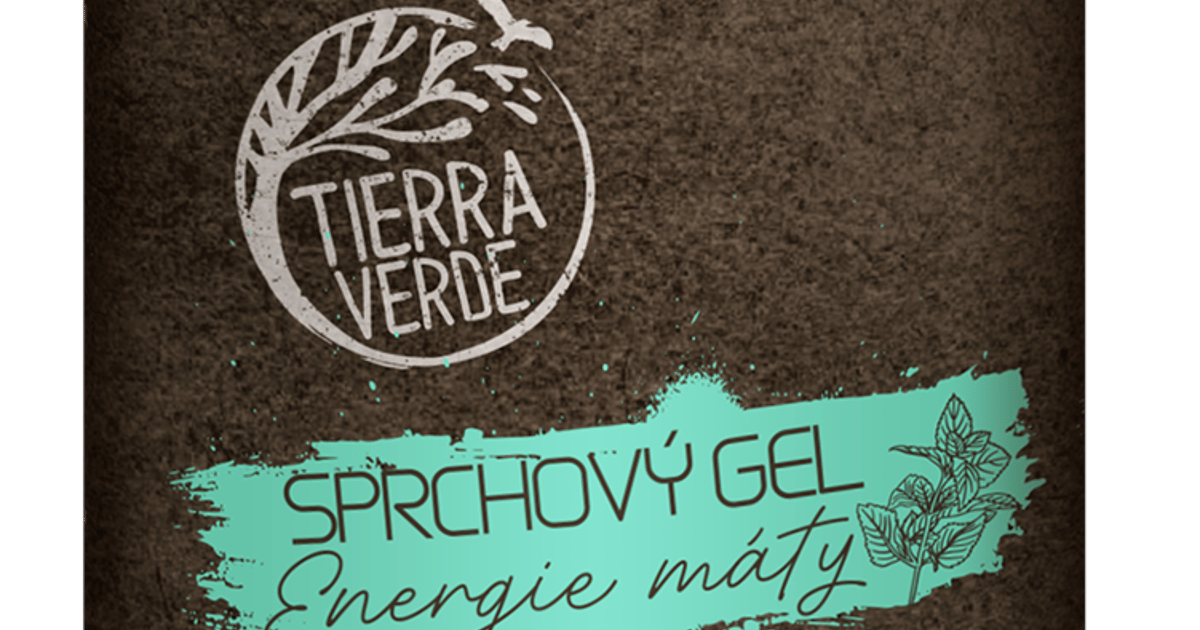 Tierra Verde Sprchový gel pro muže 3v1 – energie máty