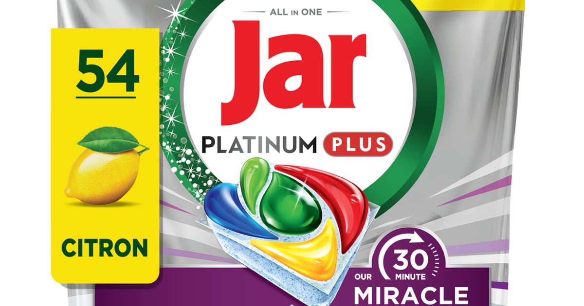 Jar Platinum Plus 30 Minute Miracle tablety do myčky