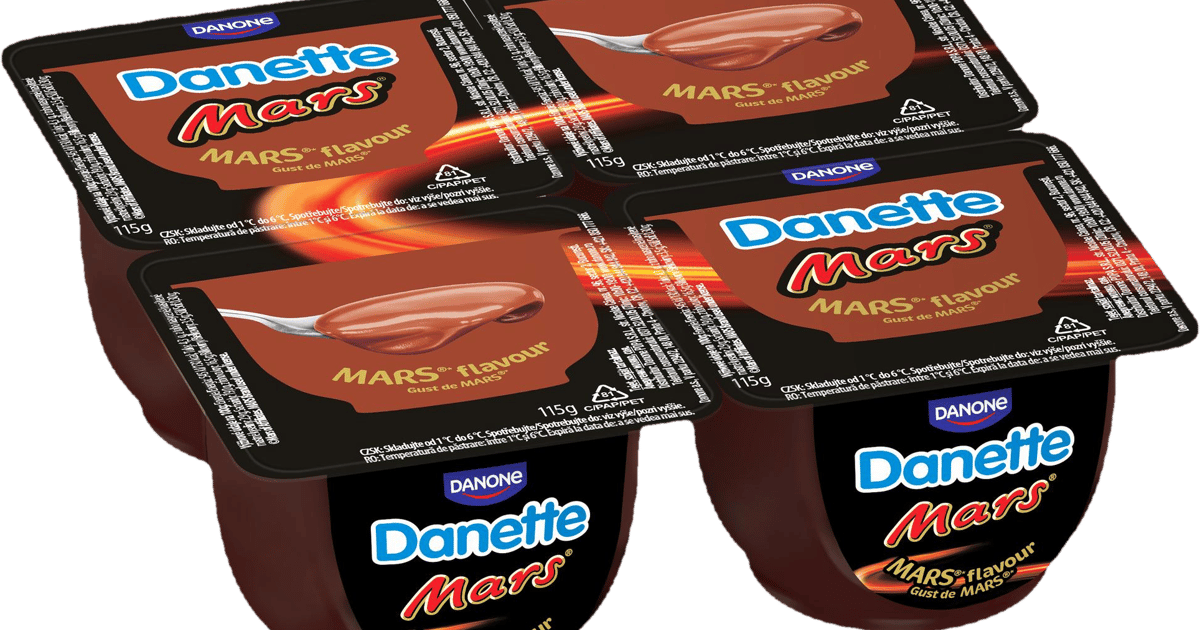 Danette Dezert s příchutí Mars (4×115 g)