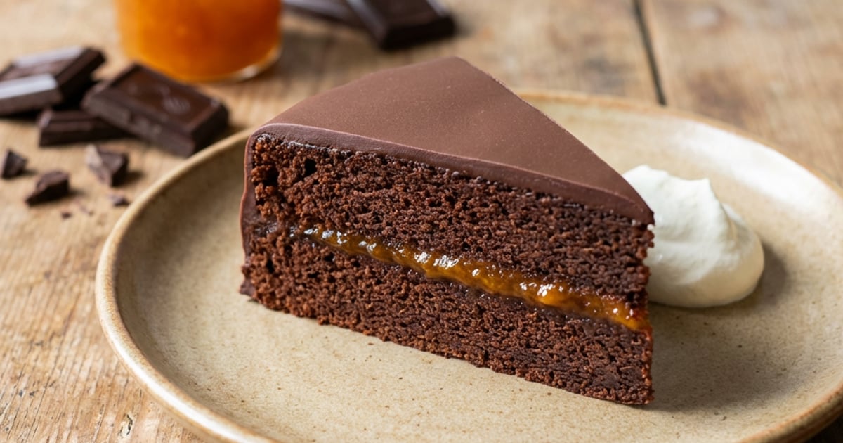 Rakouský Sacher dort – Luxusní čokoládový recept | Rohlik.cz