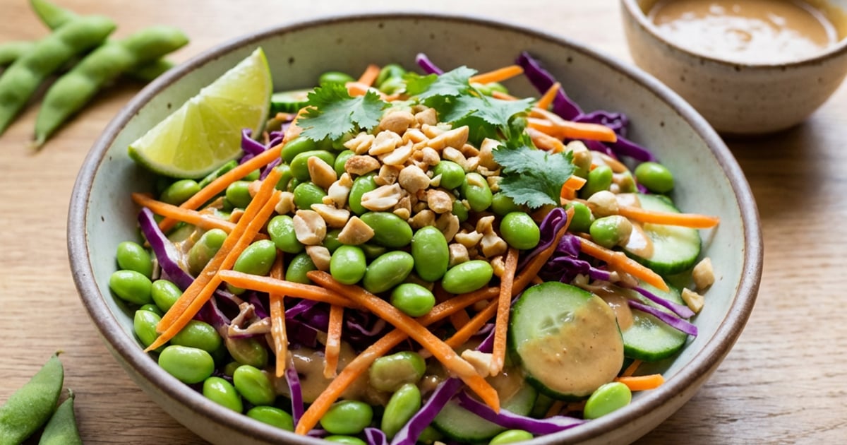 Asijský salát s edamame – lehký a zdravý recept | Rohlik.cz