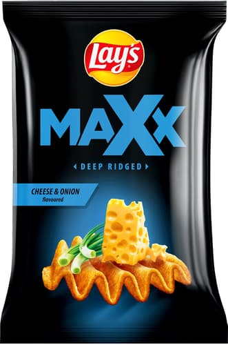 Lay's Chipsy maxx cibule a sýr