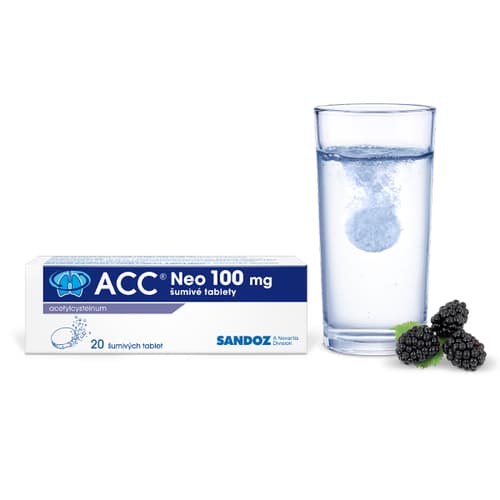 ACC NEO 100MG šumivá tableta 20
