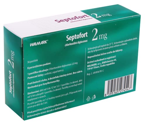SEPTOFORT 2MG pastilka 36