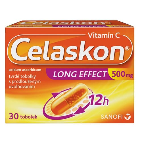 CELASKON LONG EFFECT 500MG Tvrdá tobolka s prodlouženým uvolňováním 30