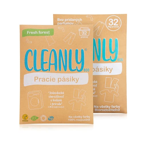 Cleanly Eco Prací proužky fresh forrest