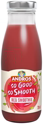 ANDROS SO GOOD SO SMOOTH RED SMOOTHIE